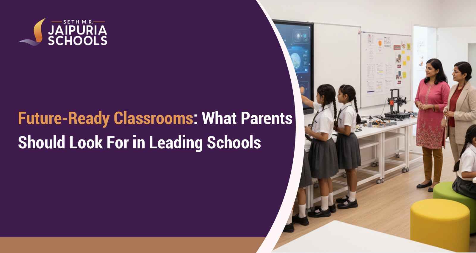 Future-Ready Classrooms in Best Schools in Greater Noida